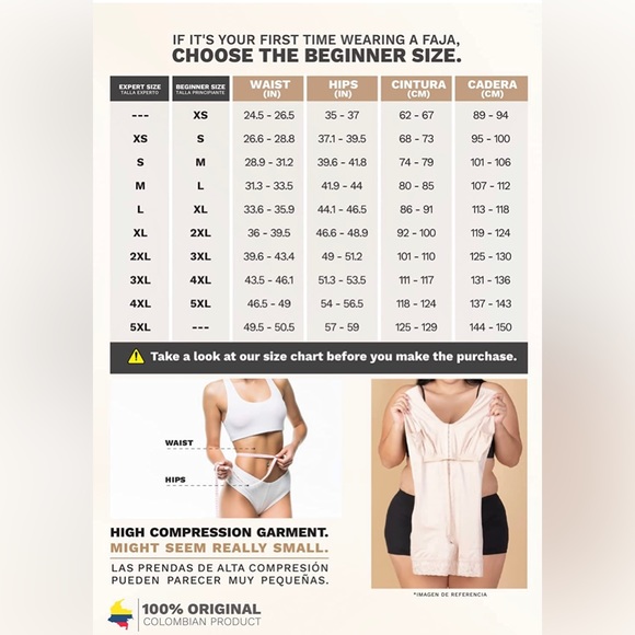 Other | Sonryse Fajas Colimbianas High Compression Shapers L36 | Poshmark